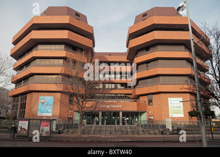 The main offices of the London Borough of Ealing Council, Uxbridge Road ...