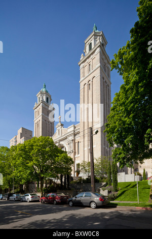St James Cathedral, Seattle, WA Stock Photo - Alamy