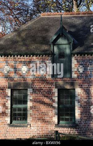 Detail of the Victorian Stable Block, Saltwell Park, Gateshead, England ...