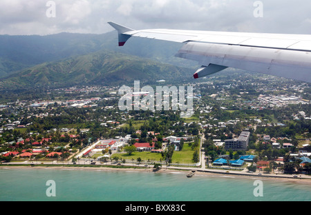 Birds eye view on Dili, capital of Timor Leste (East Timor Stock Photo ...