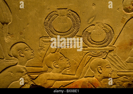 Sculpture of General Horemheb from ancient Egypt. Dated 1550 BCE Stock ...