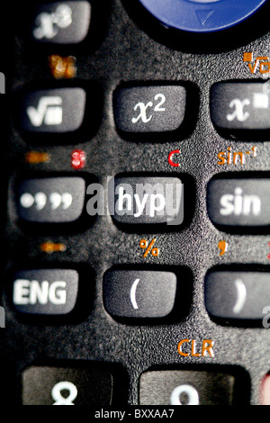 advanced mathematics calculator Stock Photo - Alamy