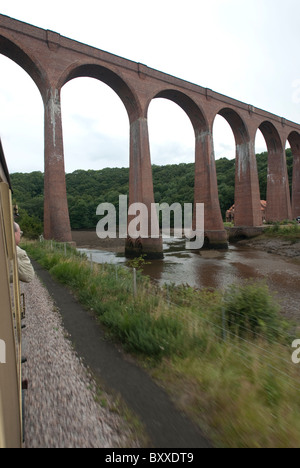 The Larpool Viaduct North Yorkshire Stock Photo - Alamy