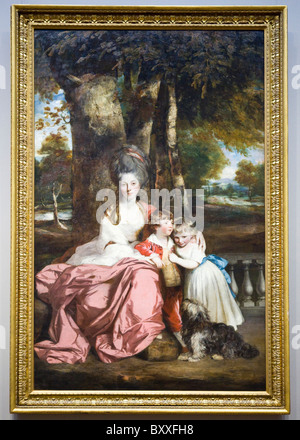 Sir Joshua Reynolds, Lady Elizabeth Hamilton, portrait painting as a ...