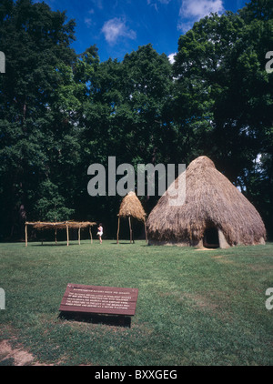 Mississippi, Natchez, Grand Village of the Natchez Indians ...