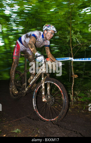 World Cup cross country mountain elite men's race, Vysocina Arena, Nove ...