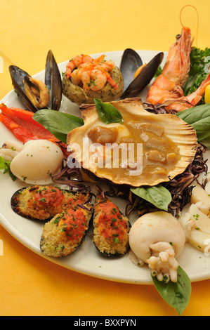 Venice. Italy. Platter of Cicchetti, typical Venetian appetizers Stock ...