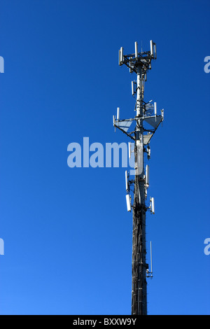 Cell phone relay tower Stock Photo - Alamy