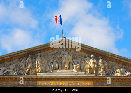 The french national assembly in Paris Stock Photo - Alamy