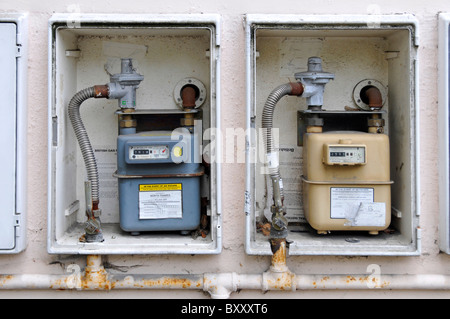 Domestic Gas Meter United Kingdom Stock Photo: 93116671 - Alamy