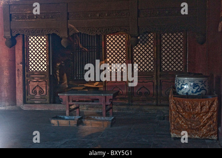 Interior, Hall of Earthly Tranquility,Kun Ning Gong,1420, The Forbidden ...
