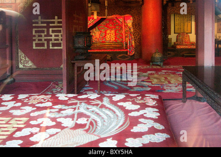 Interior, Hall of Earthly Tranquility, Kun Ning Gong, 1420, The ...