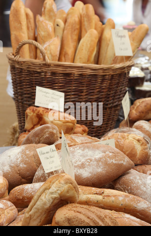 Bread, Farmers' Market, Rode Hall, Cheshire, UK Stock Photo - Alamy