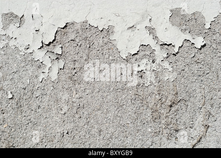 concrete wall with plaster falling off Stock Photo - Alamy