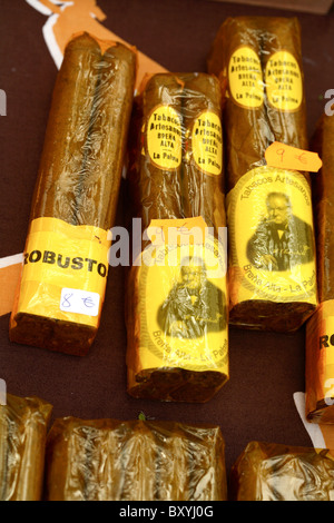 Cigars for sale La palma Santa Cruz Stock Photo - Alamy
