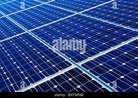 Full frame solar panels Stock Photo - Alamy