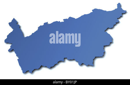 map of valais Stock Photo - Alamy