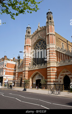 Exterior of Holy Trinity Sloane Square, a large Anglican church in ...