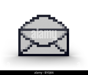 Opened letter front Stock Photo - Alamy