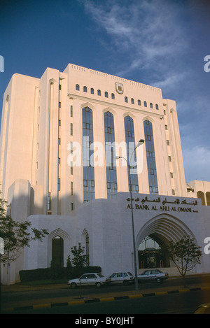Oman, Muscat, Ruwi. Ruwi / Al Hamriya from elevated Yiti Road / Morning ...