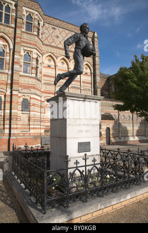 Statue Of Webb Ellis Inventor Of Rugby Stock Photo - Alamy