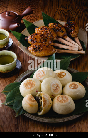 Gohei mochi (Skewered rice cake with sauce Stock Photo - Alamy