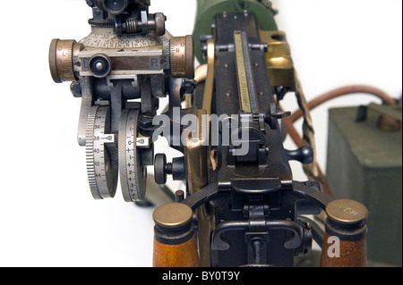 British Army Vickers .303 machine gun on tripod Stock Photo: 70048823 ...