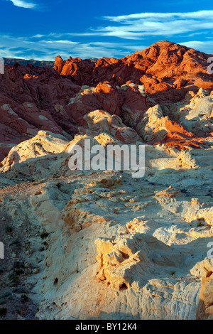 First light bathes the spires in Fire Canyon and Nevada's Valley of ...