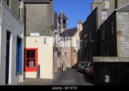 Commercial Street, Lerwick, Shetland Stock Photo - Alamy