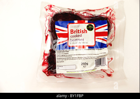 British cooked beetroot in sealed plastic packaging Stock Photo - Alamy