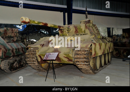 WW2 German tank display at Saumur France Stock Photo - Alamy