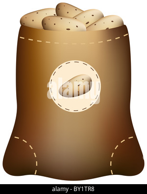 Potatoes isolated vector icon. Vegetable sign. Graph symbol for food ...