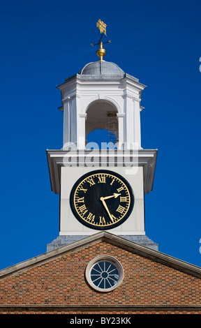 The Vulcan Building and clock tower Gunwharf Quays Portsmouth Stock ...