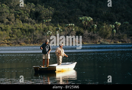 Kenya, Mount Kenya. Lake Rutundu Lodge Stock Photo - Alamy