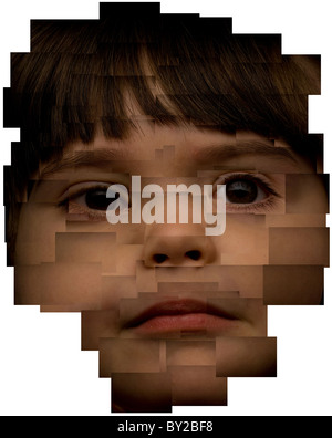 Composite image of close-up portrait of woman eye Stock Photo - Alamy