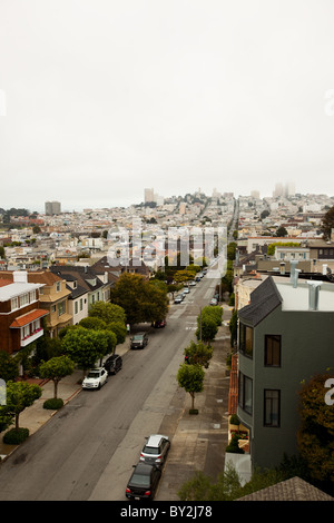 Homes in Pacific Heights, San Francisco Stock Photo - Alamy