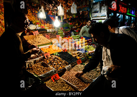 People go shopping next to the Egyptian bazaar at Eminonu commercial ...