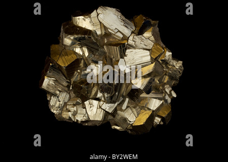 Pyrite (FeS2) (Iron sulfide) Popularly known as "fool's gold ...