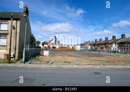 Land plot under development Stock Photo - Alamy