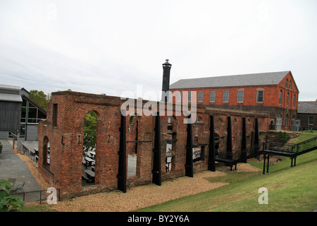 External view of the Tredegar Iron Works Museum, Richmond, VA, United ...