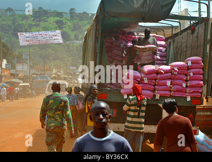 The town of Man, in Northern Ivory Coast Stock Photo - Alamy