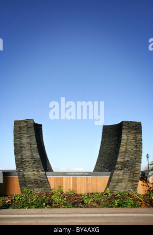 The Water Quarter Fountains, Cardiff Stock Photo - Alamy