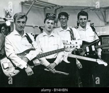 THE SHADOWS UK pop group in 1968 from l: Bruce Welch, John Rostill,Tony ...