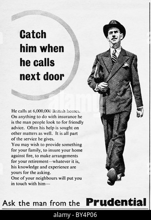 1950s UK The Prudential Magazine Advert Stock Photo - Alamy
