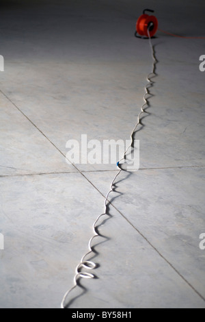 Power extension cable or extension cord Stock Photo - Alamy