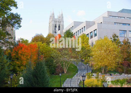 Boston College Campus Chestnut Hill, Massachusetts Stock Photo - Alamy