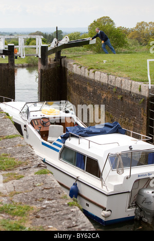 lock gate gates lockgate lockgates holding back the tide water canal ...