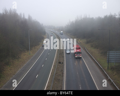 A627 Motorway going into Oldham, Lancashire,England,UK Stock Photo - Alamy