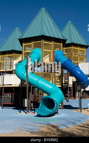 Adventure playground at Anthem Park Stock Photo - Alamy