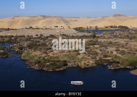 Aswan Egypt River Nile Cataracts Stock Photo - Alamy